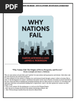 Why Nations Fail | PDF | Economic Growth | Democracy