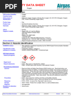 MSDS Un1002 Compressed Air | PDF | Safety | Occupational Safety And Health