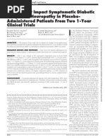 Toronto Clinical Neuropathy Scoring System | PDF | Peripheral ...