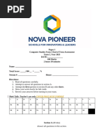 Computer Studies PP1 Pre-Mock 2025 | PDF | Waves | Computing