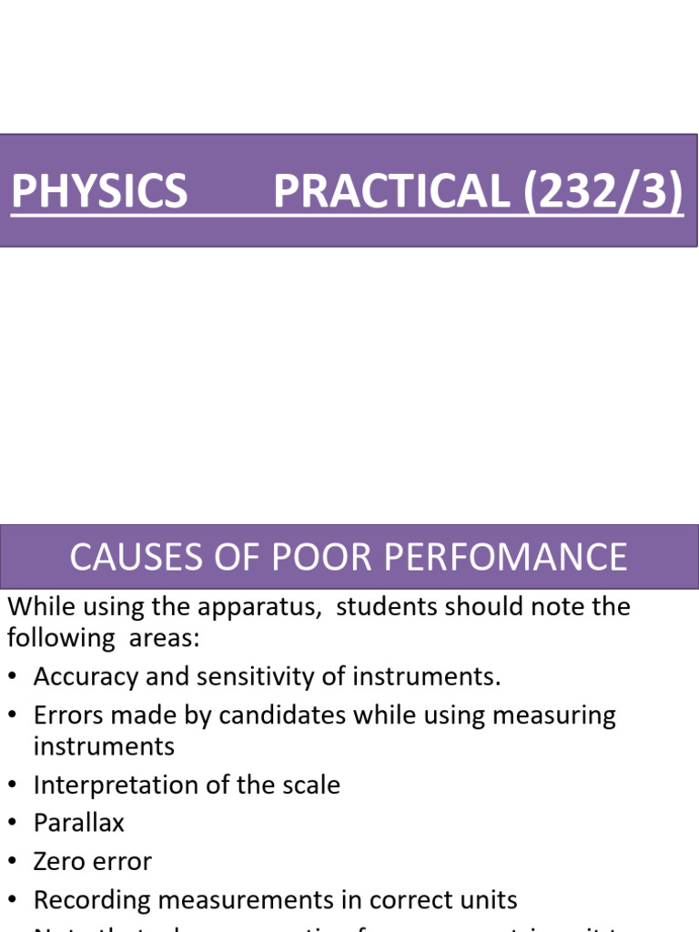 Phy Practicals | PDF | Slope | Multiplication