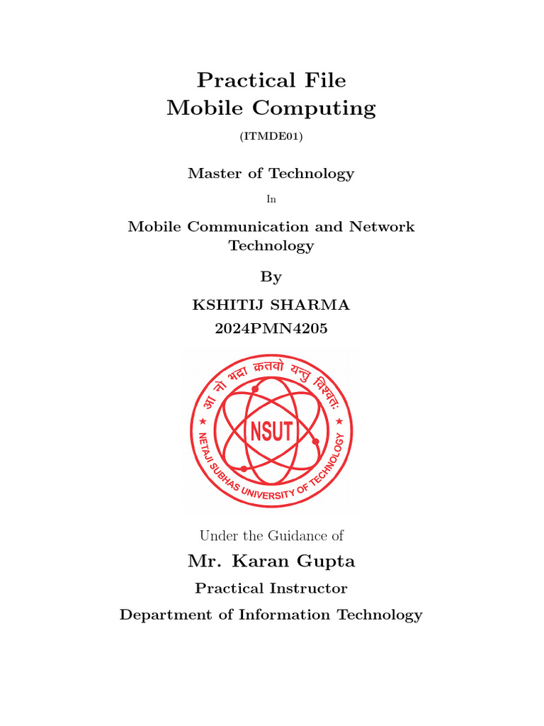 MC File Final | PDF | Computer Network | Computer Science