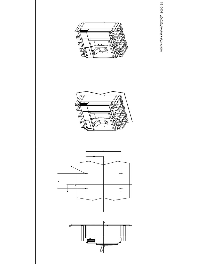 SB100081 CAD2D Mechanical Mounting | PDF
