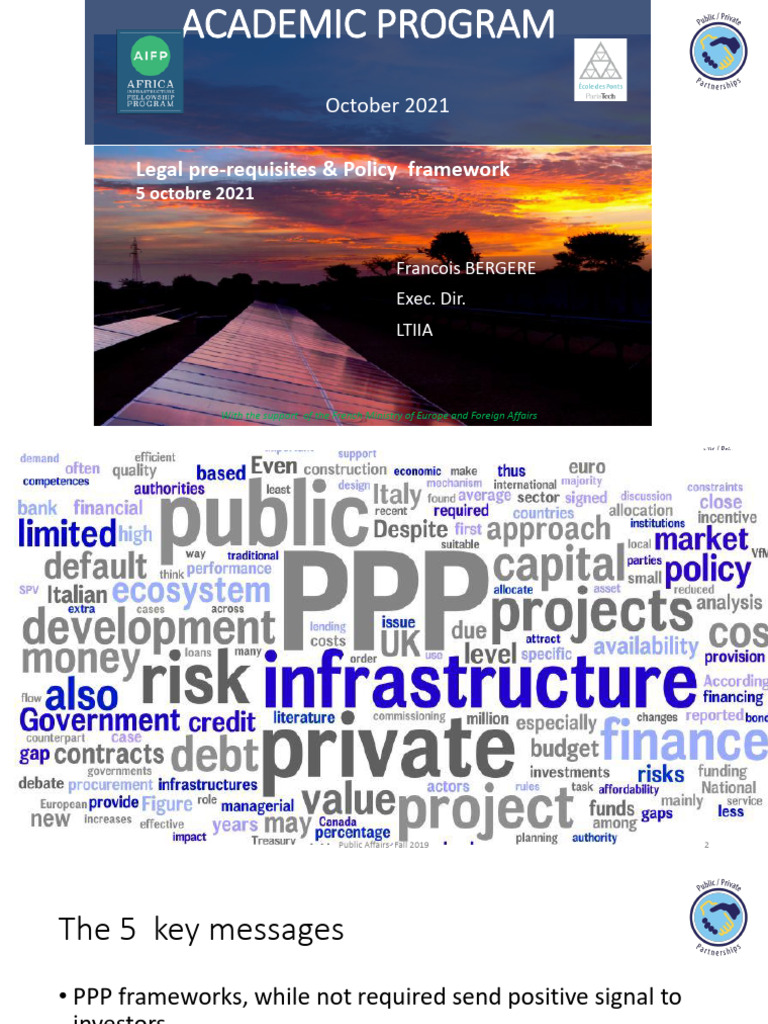 AIFP - LTIIA - FBergere-PPP Framework Rev | PDF | Public–Private ...
