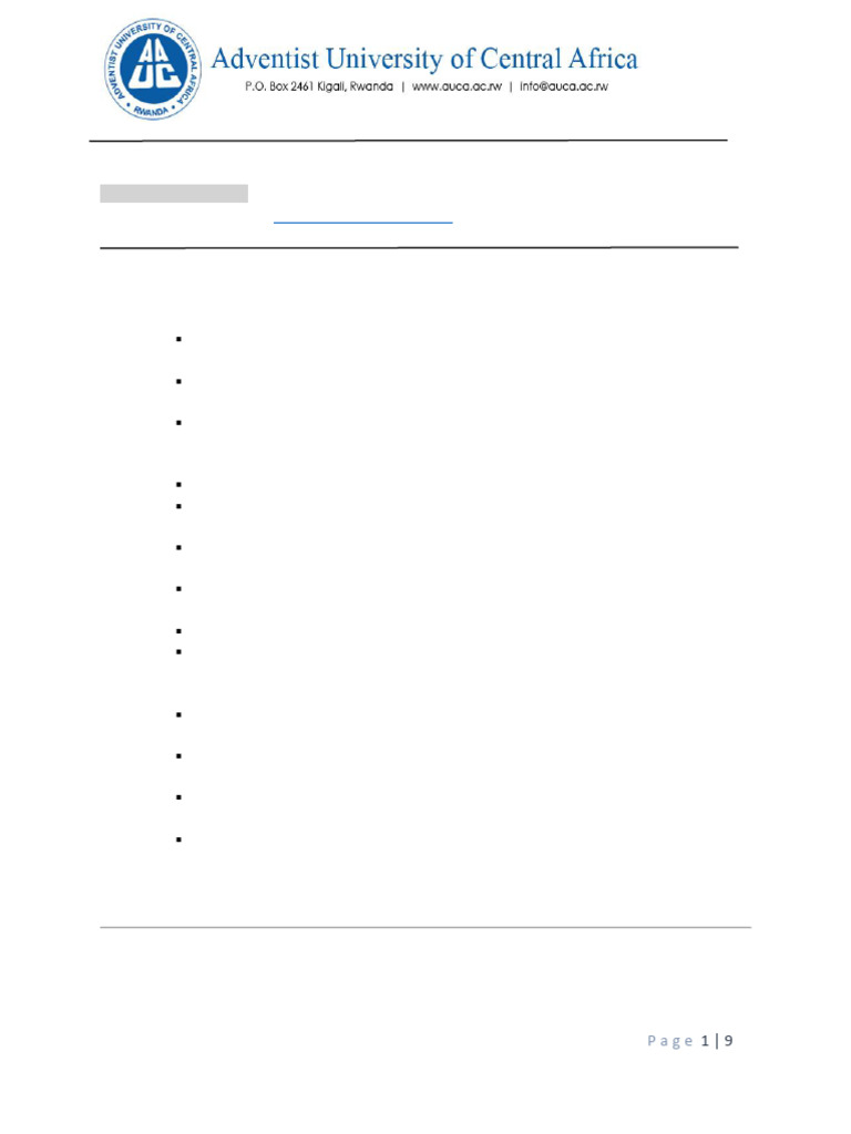 PLSQL Capstone Project AUCA PhaseI VII @2024 2025 | PDF | Databases | Unified Modeling Language