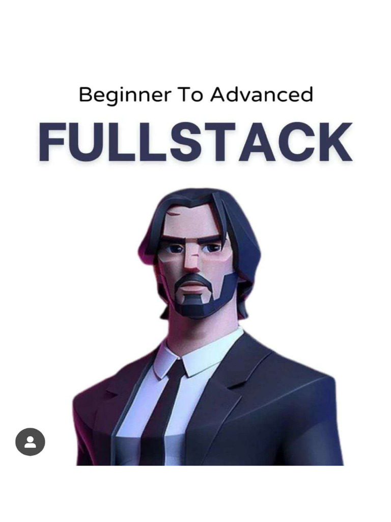 Beginner To Advance Full Stack Journey | PDF