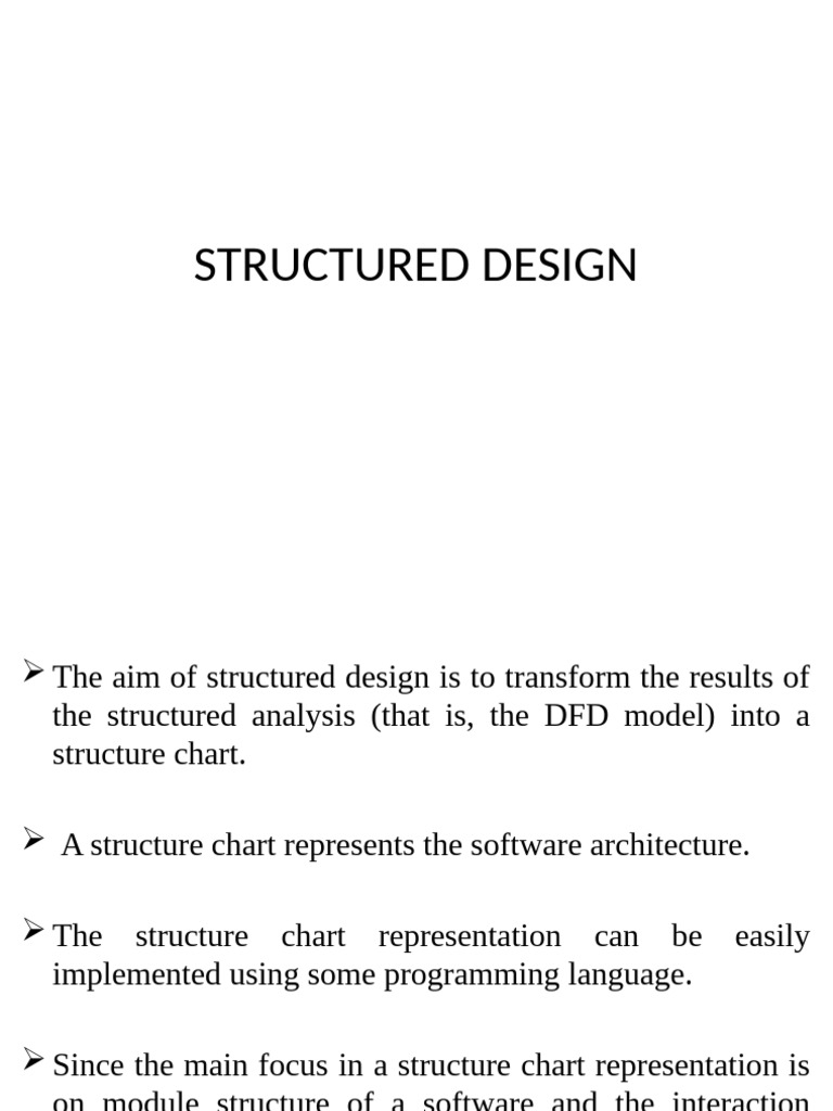 Structured Design | PDF | Information Technology Management | Systems ...