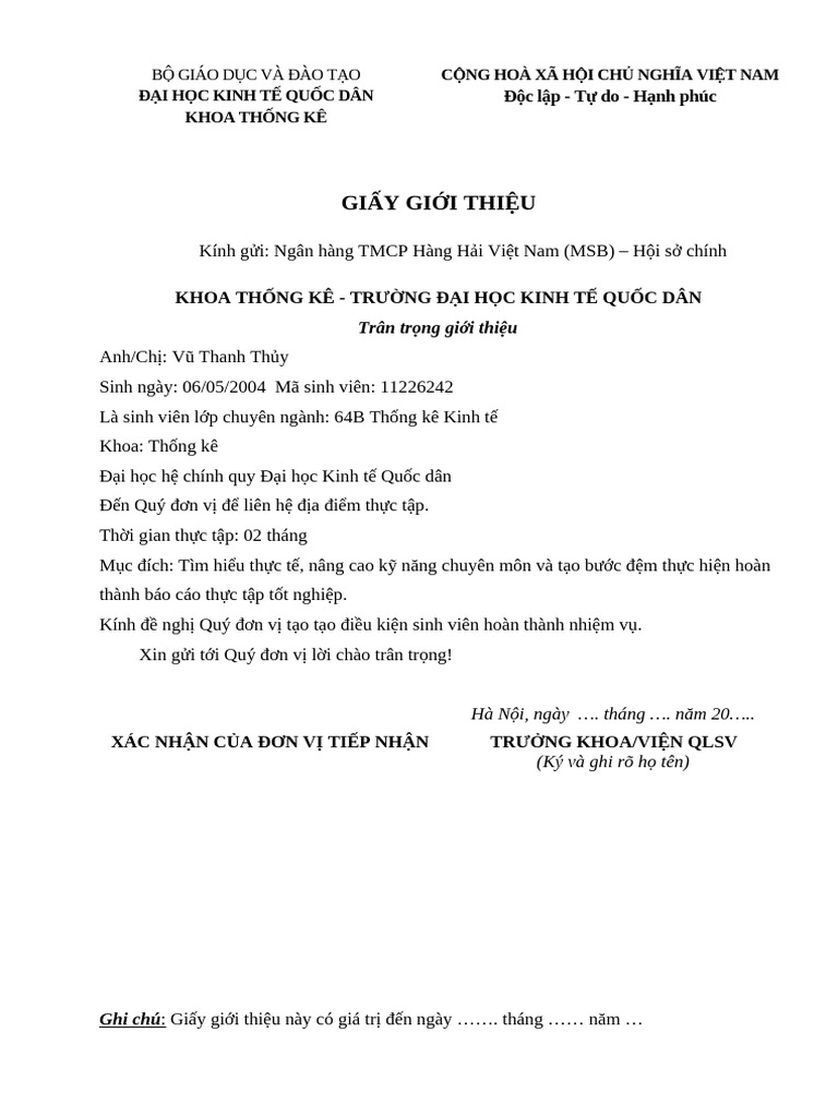 GGT Thực tập | PDF