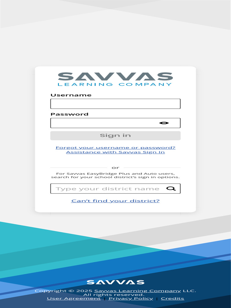 Savvas Sign in | PDF