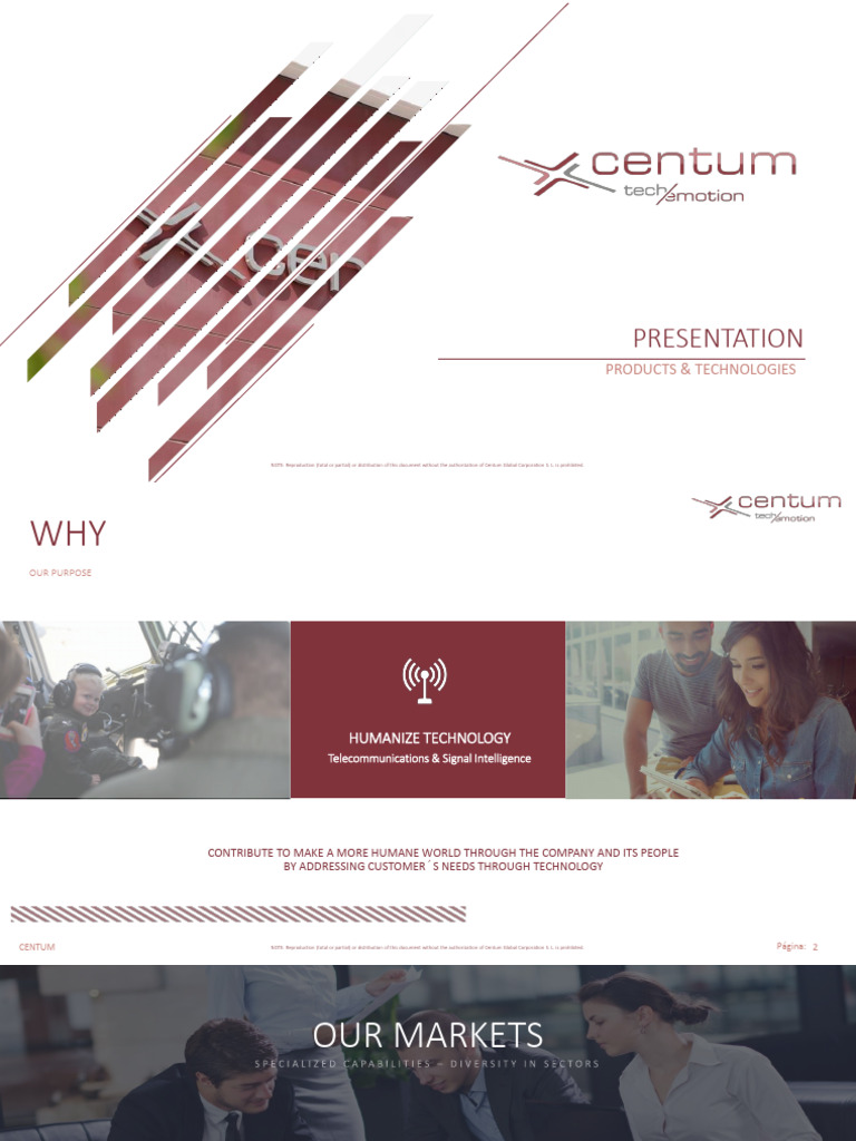 CENTUM-Products Presentation V1.00 | PDF | Signals Intelligence ...