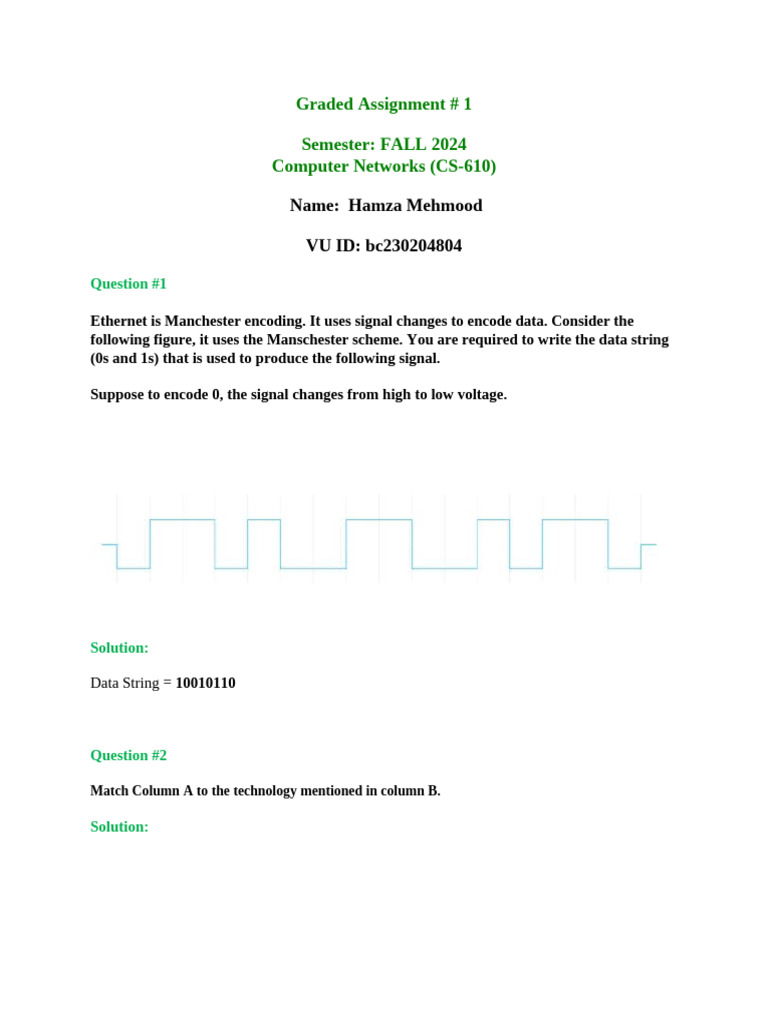 CS-610 Hamza Mehmood (bc230204804) | PDF