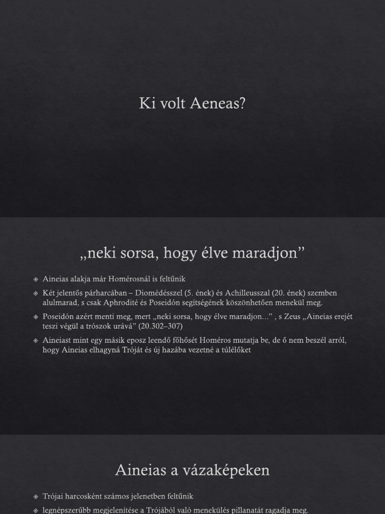 Dido És Aeneas | PDF