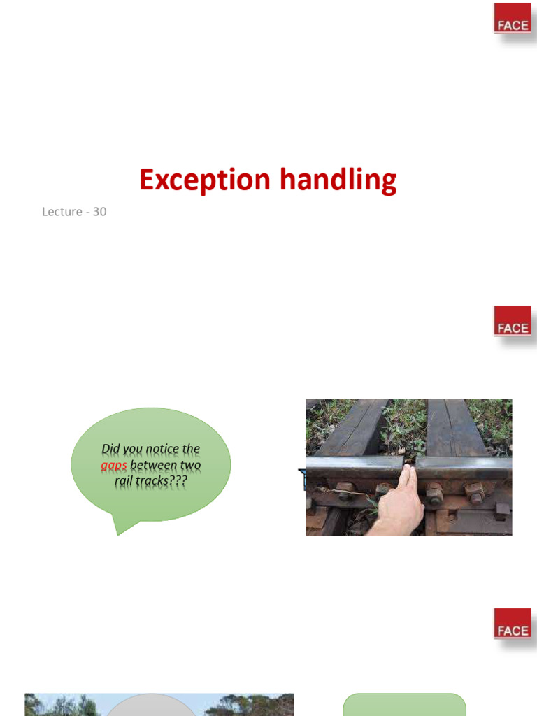 V.exception Handling | PDF | Java (Programming Language) | Systems Architecture