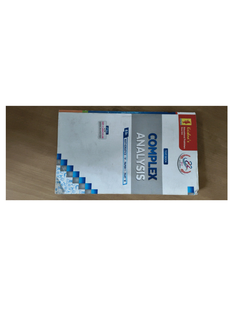 Complex Analysis BSC Maths 6th Semester | PDF