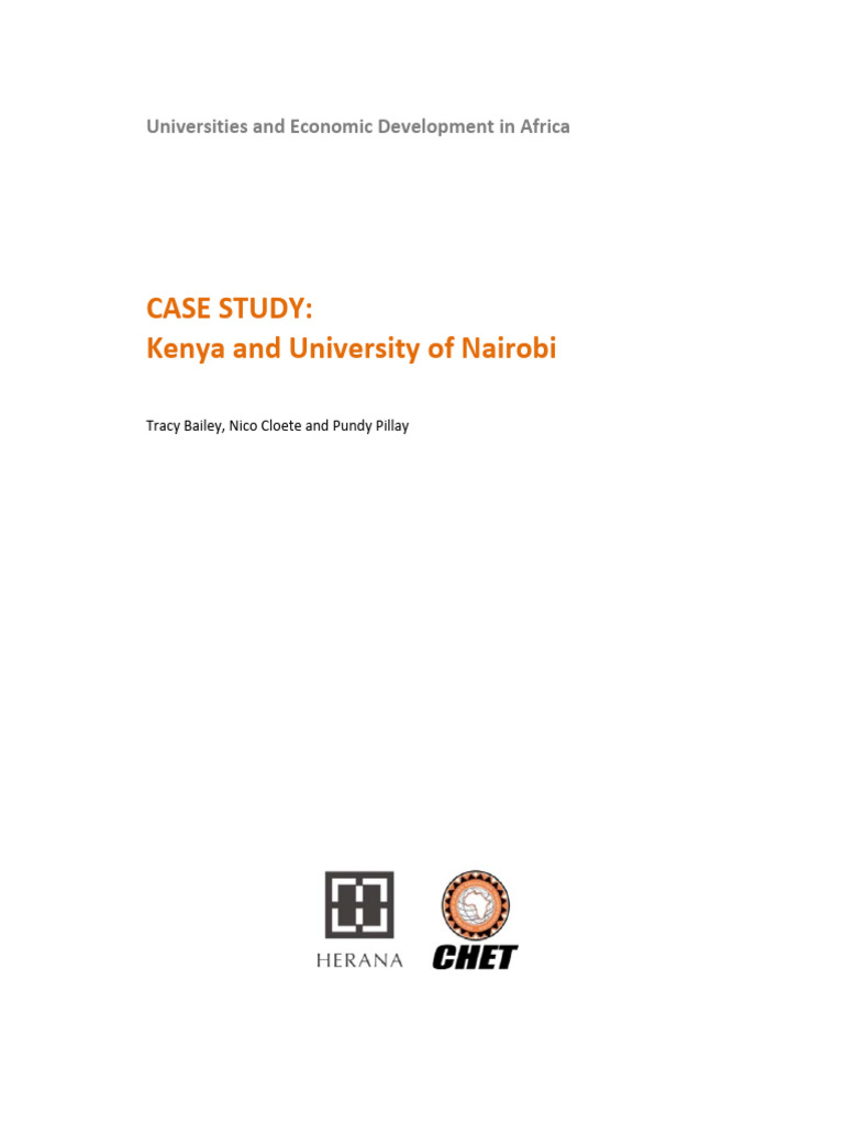 Case Study - Kenya and University of Nairobi | PDF | Purchasing Power ...