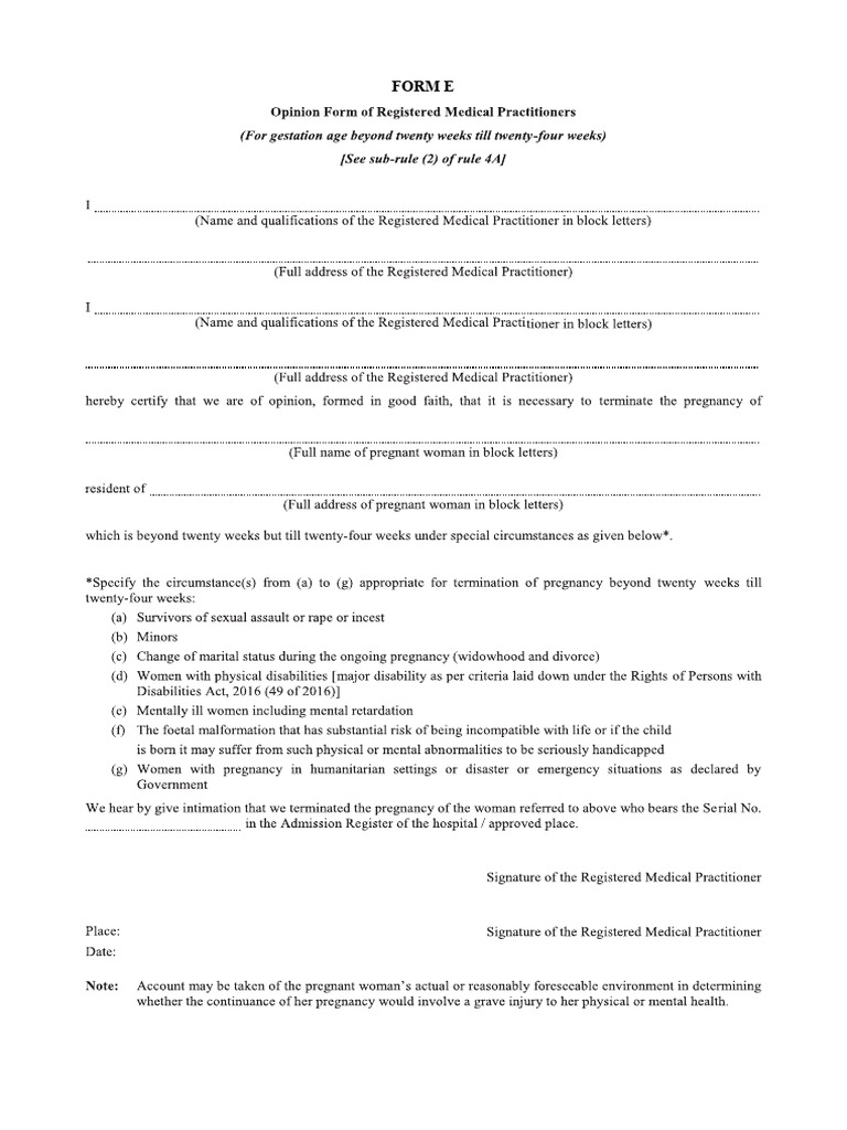 Form e (PR) | PDF