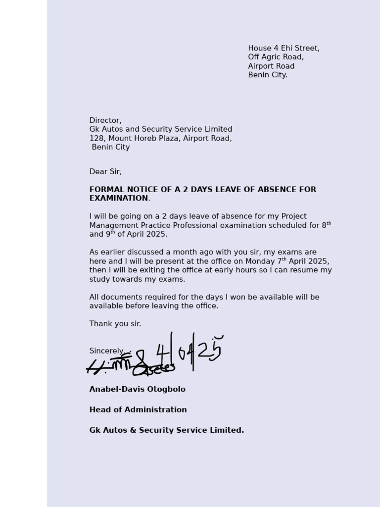 Leave Copy 1743869058 | PDF