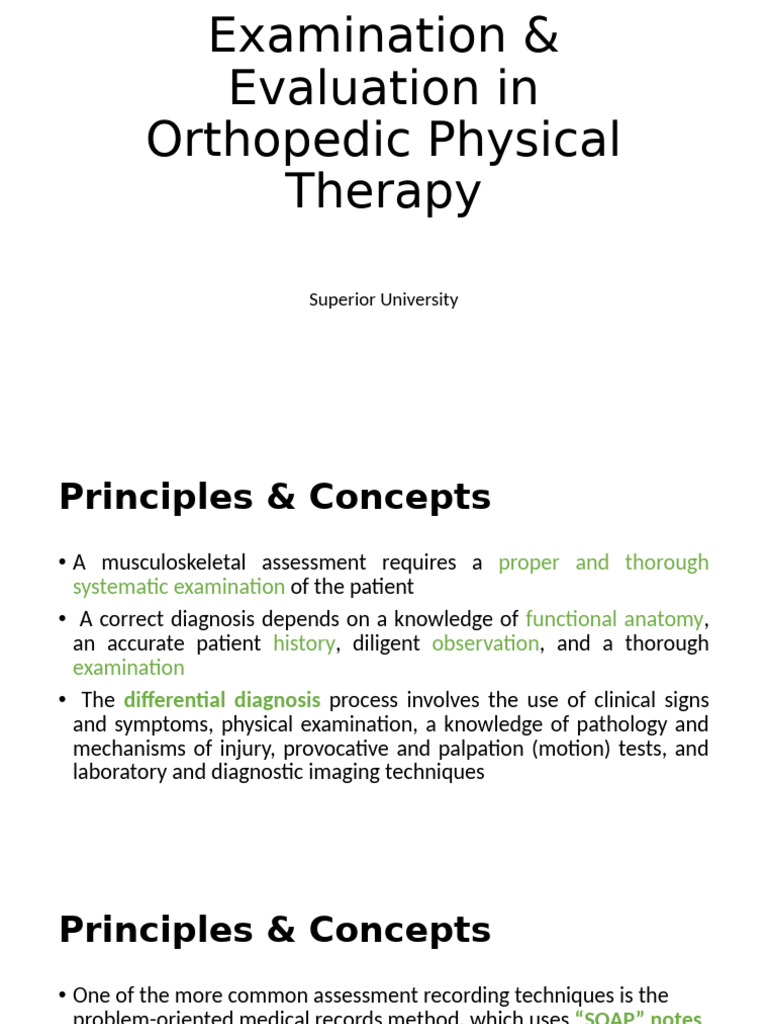 Lecture 1 MSK Assessment | PDF | Pain | Medical Diagnosis