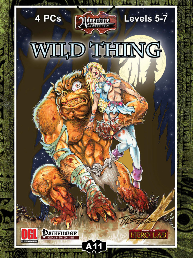 A11 Wild Thing | PDF