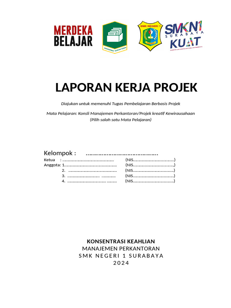 Laporan PJBL-MP | PDF