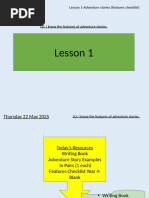 Key Features of Adventure Stories | PDF | Human Communication