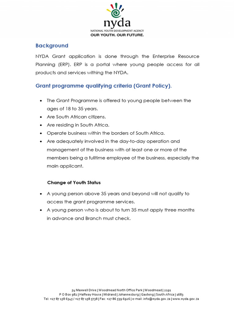 Grant Process and Policy Application | PDF | Economies | Business