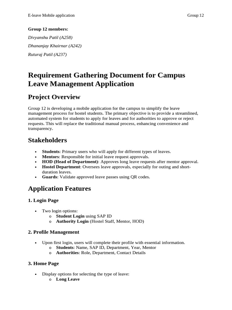 Requirement Gathering Document - 2.0 | PDF | Qr Code | Information ...