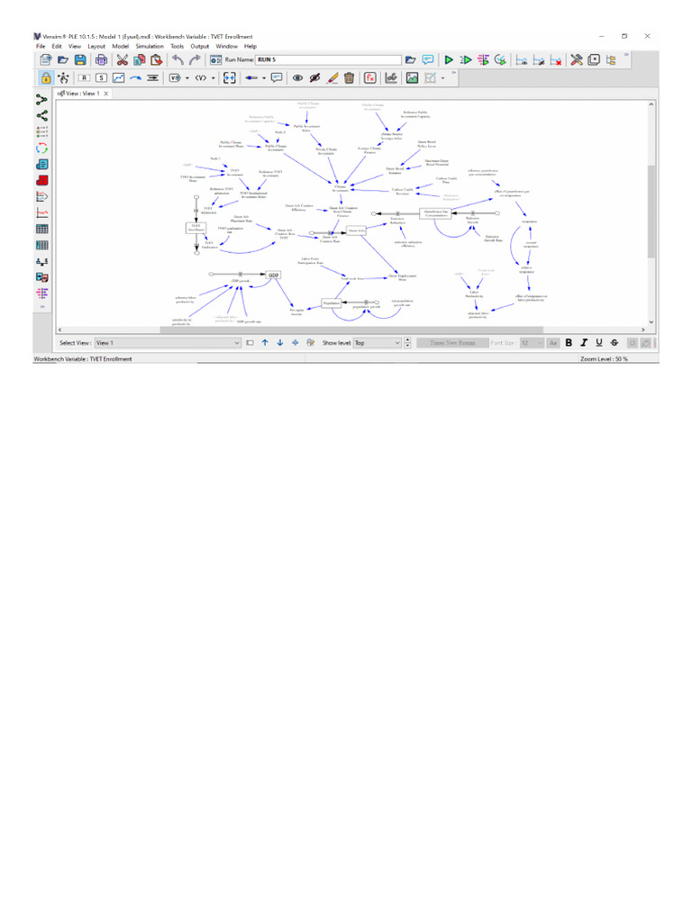 Vensim Model Visual | PDF
