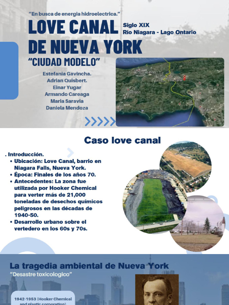 Desastre Ambiental en Love Canal | PDF | Contaminación | Entorno natural