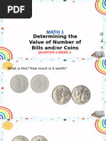 Addition and Subtraction of Philippine Money (Coins and Pesos) | PDF ...