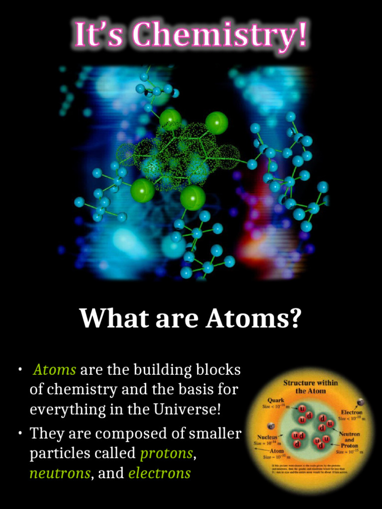 ChemistryPowerpoint | PDF | Atoms | Atomic Nucleus