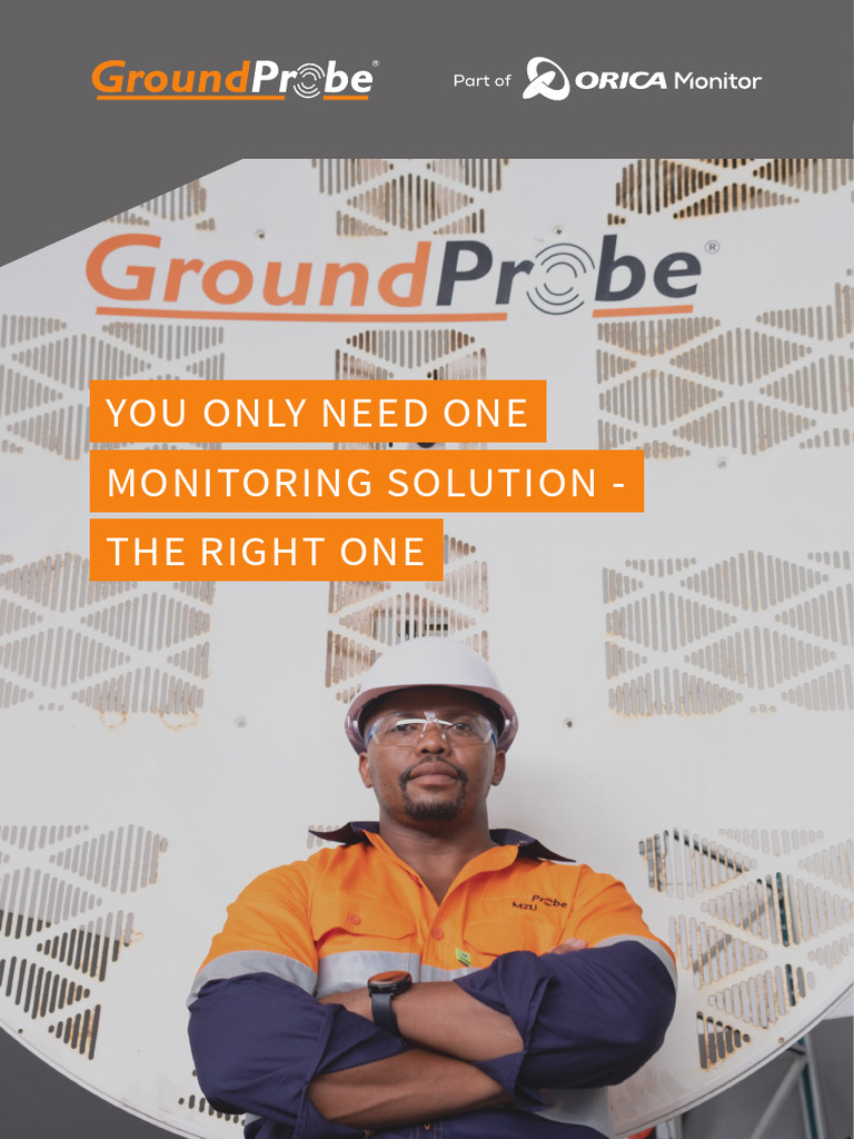 GroundProbe Summary of Products | PDF | Radar | Remote Sensing