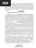 Jack O' Lantern | PDF | Halloween | Observances Honoring The Dead