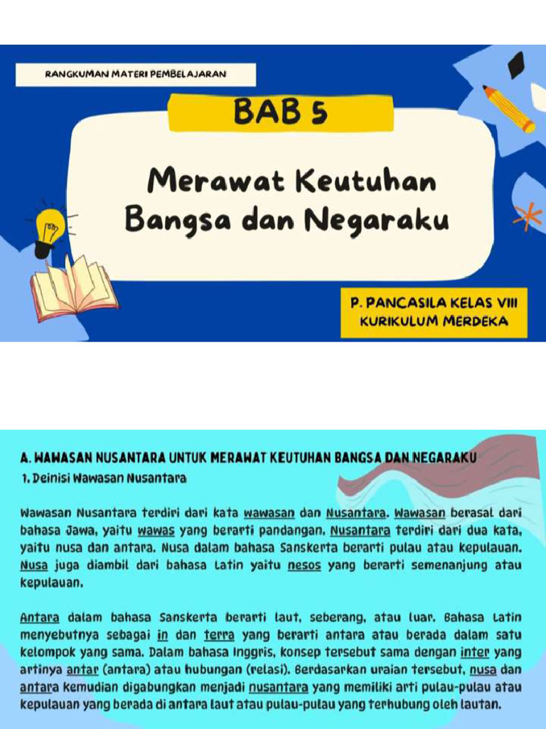 KELAS 8 PPKN BAB 5 | PDF