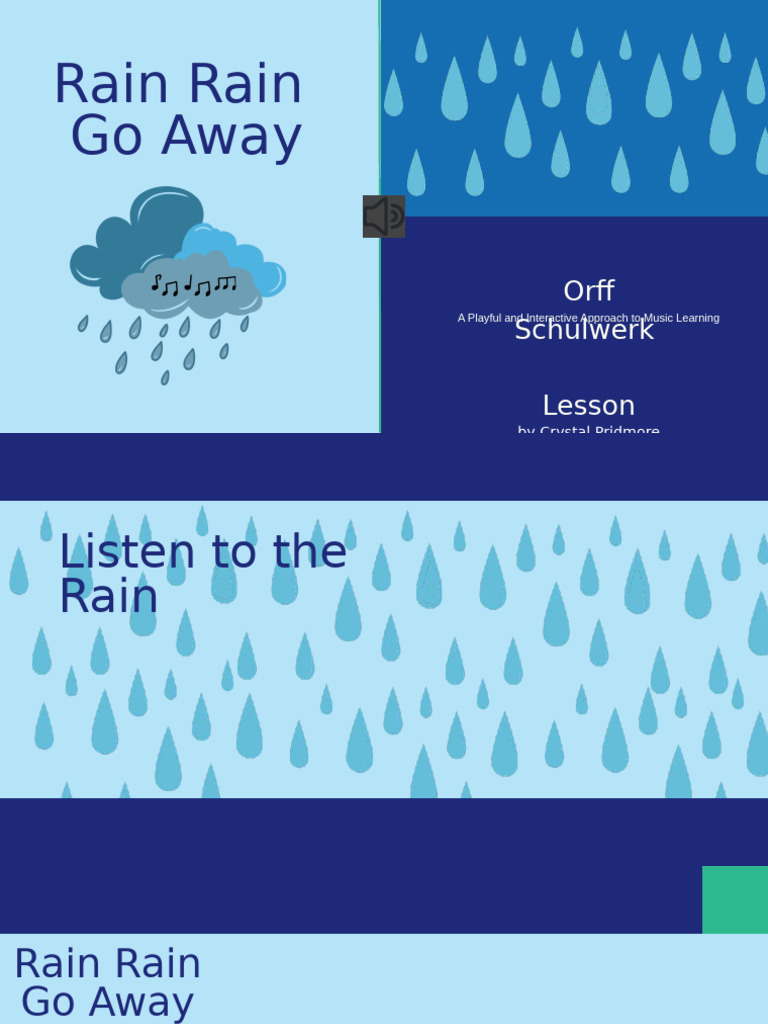 Rain Rain Go Away | PDF