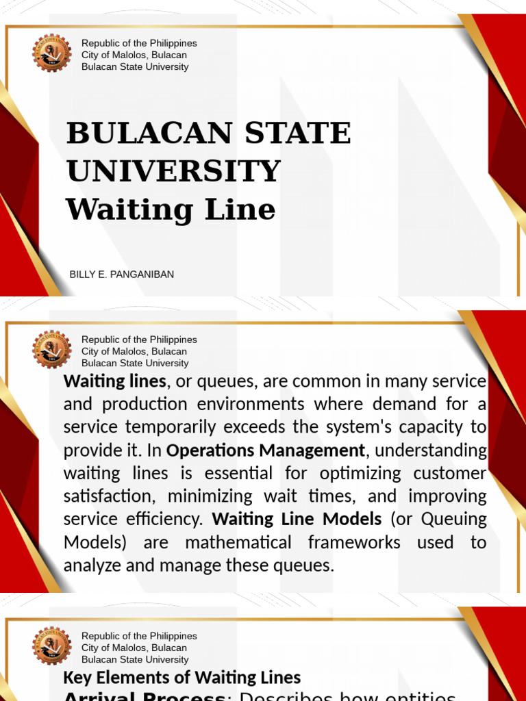 Waiting Line | PDF | Applied Mathematics