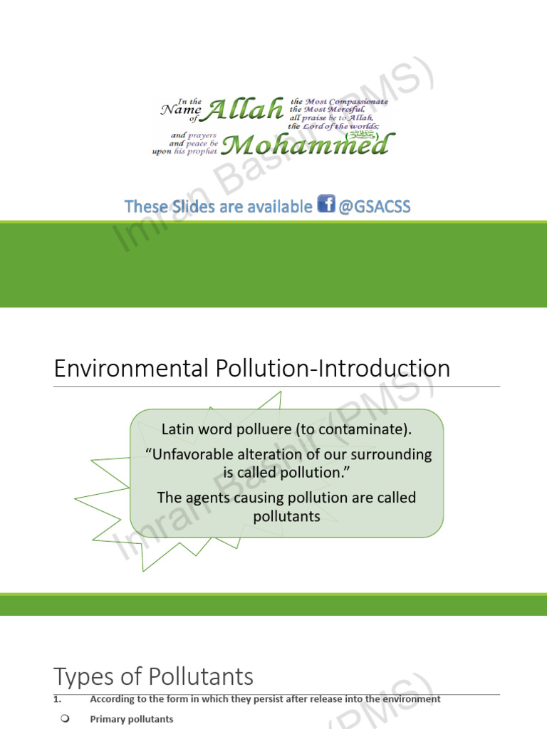 Environmental Science - GSA | PDF | Water Pollution | Kyoto Protocol