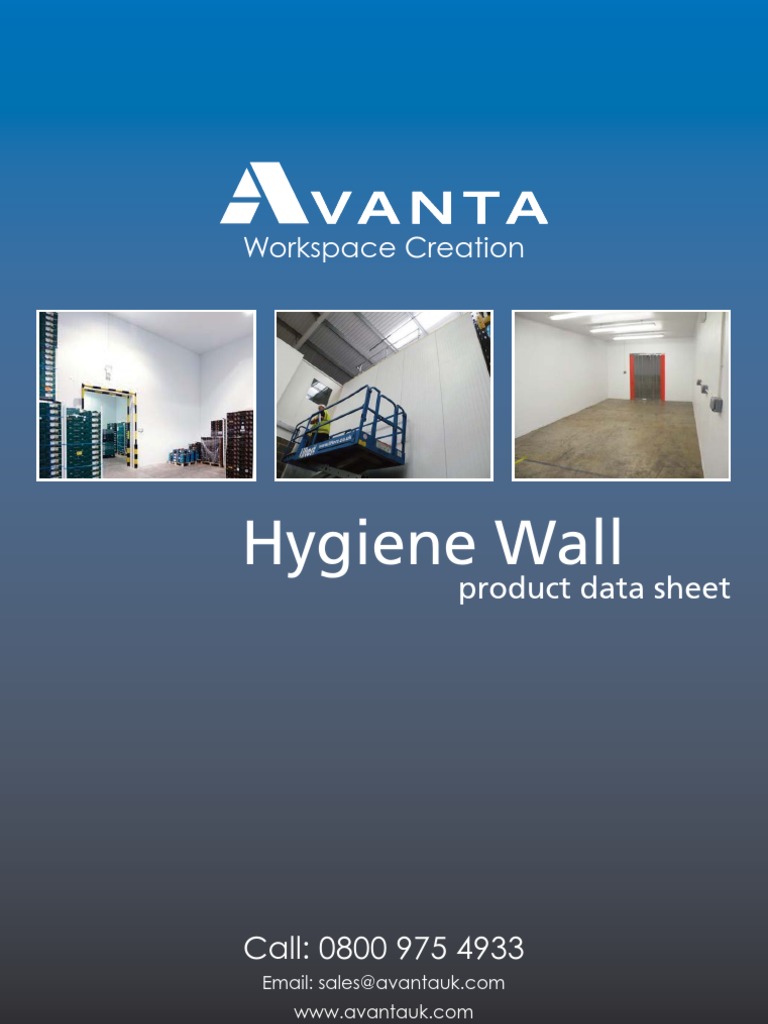 Hygiene Wall: Workspace Creation | PDF | Building Insulation | Sheet Metal