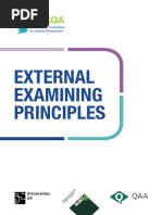 External Examiner Report Template | PDF | Educational Assessment | Test ...