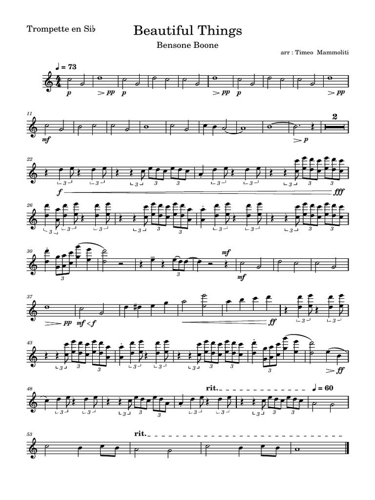 Beautiful Things | PDF