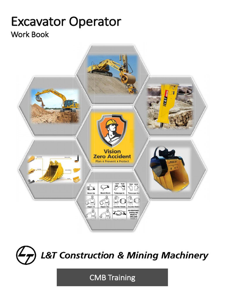 Excavator Operator Training Workbook | PDF | Leak | Machines
