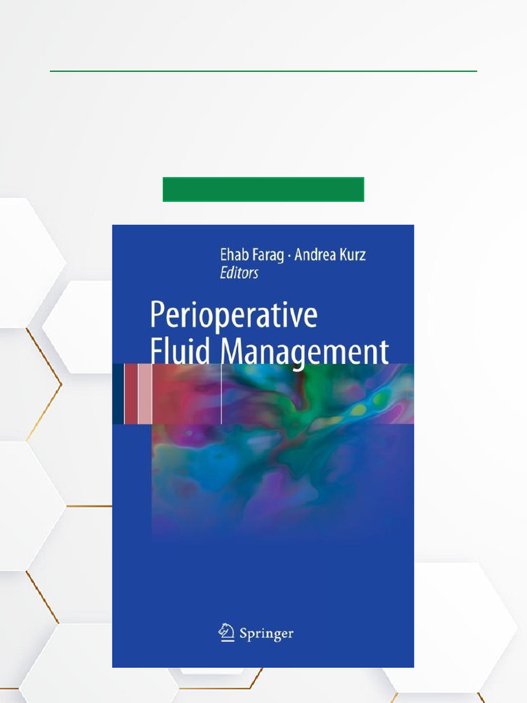 Access Perioperative Fluid Management PDF Ebook With Full Chapters ...