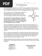 Free Body Diagram Practice Questions | PDF | Force | Drag (Physics)