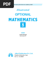 Class 8 BLE Mathematics Set Book 2082 | PDF | Mathematics