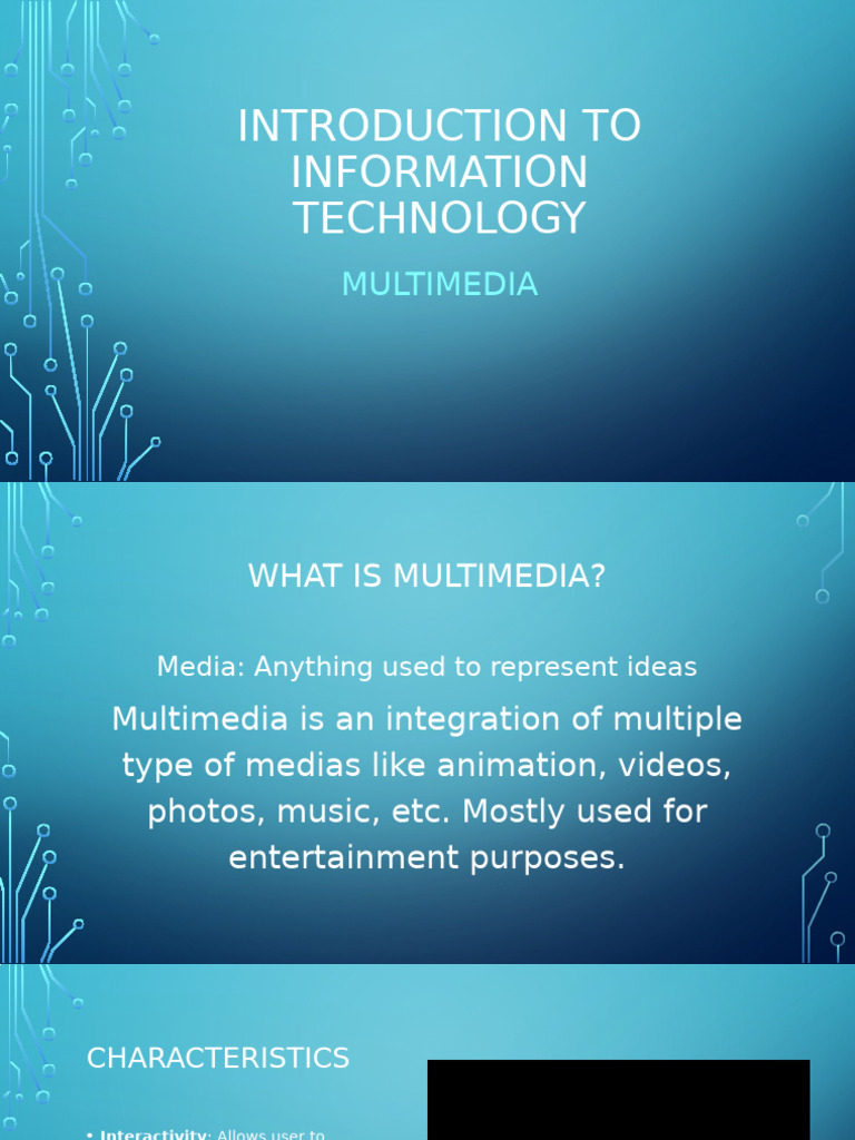 Introduction to Information technology | PDF | Multimedia | Image
