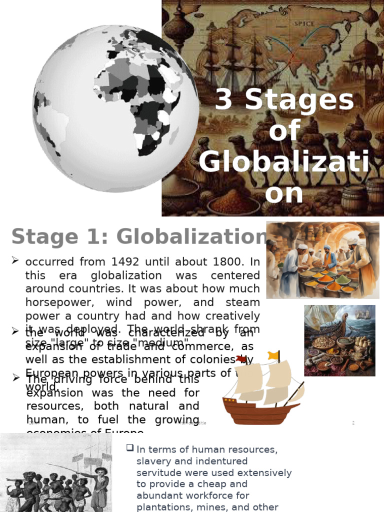 Three Stages of Globalization Explained | PDF | Multinational ...