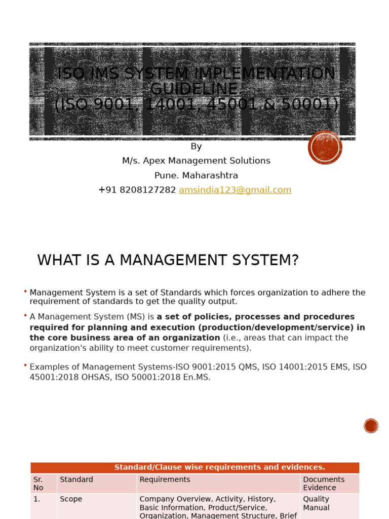 IMS Implemetation Guidelines | PDF