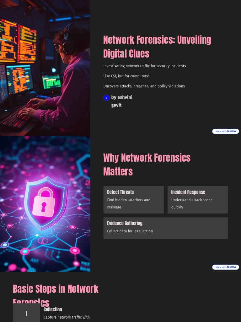 Network Forensics: Key Insights & Tools | PDF