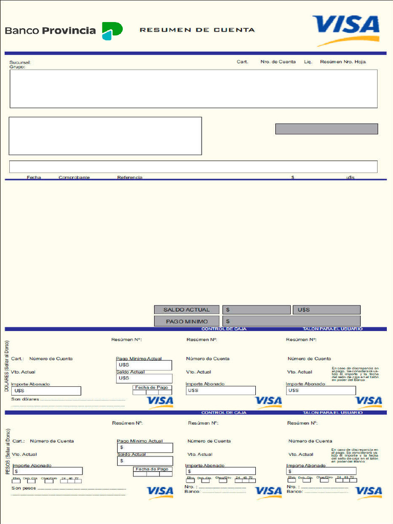 Liquidacion - Visa - 7770 - 2025-03 | PDF | Tarjeta de crédito | Impuesto al valor agregado