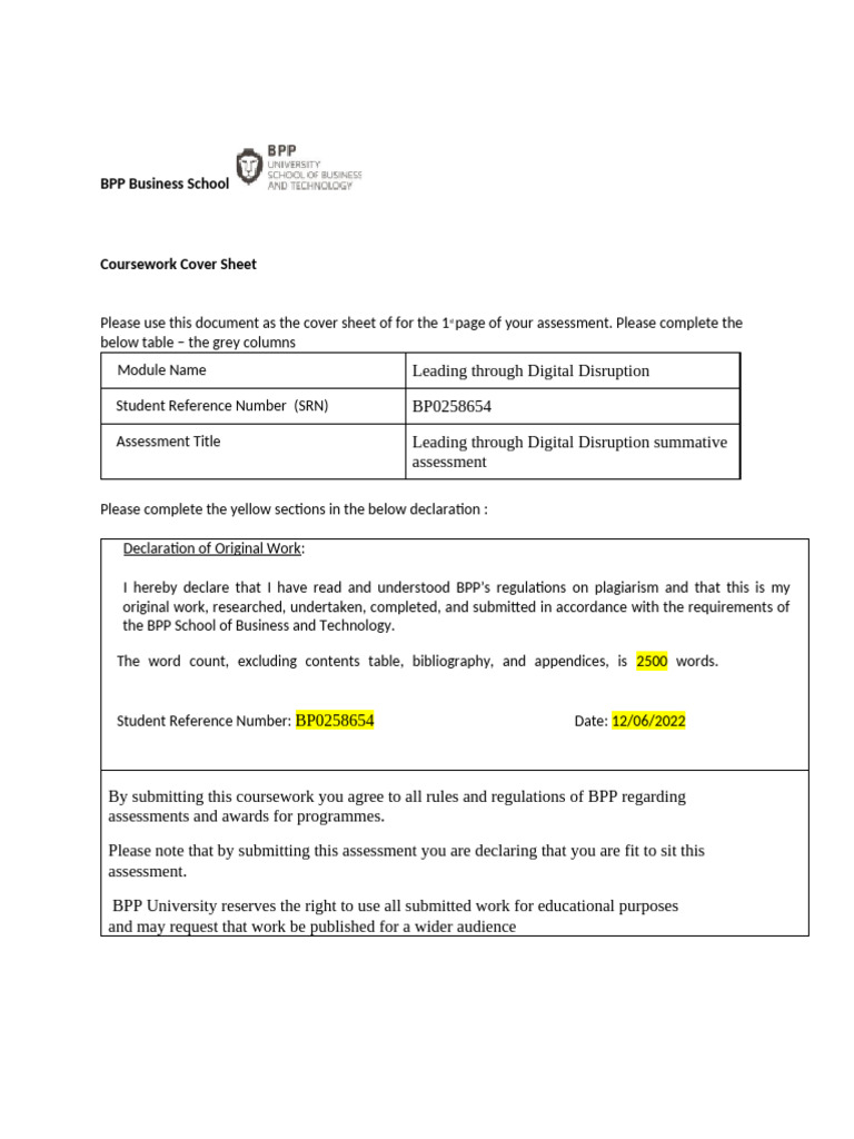 Leading Through Digital Disruption 449788 798316728 | PDF | Leadership ...